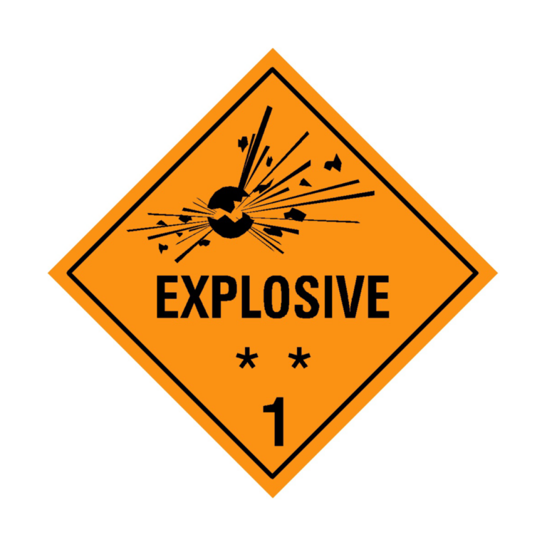 Understanding Colours in Dangerous Goods Hazard Labels