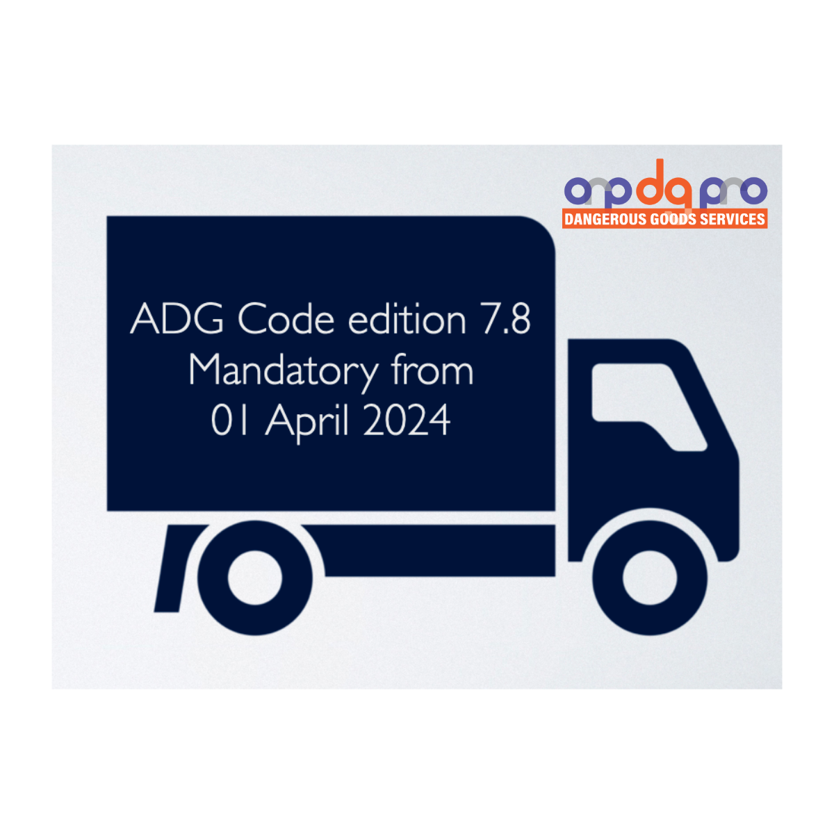 Australian Dangerous Goods Code 7.8 - Dangerous Goods Compliance