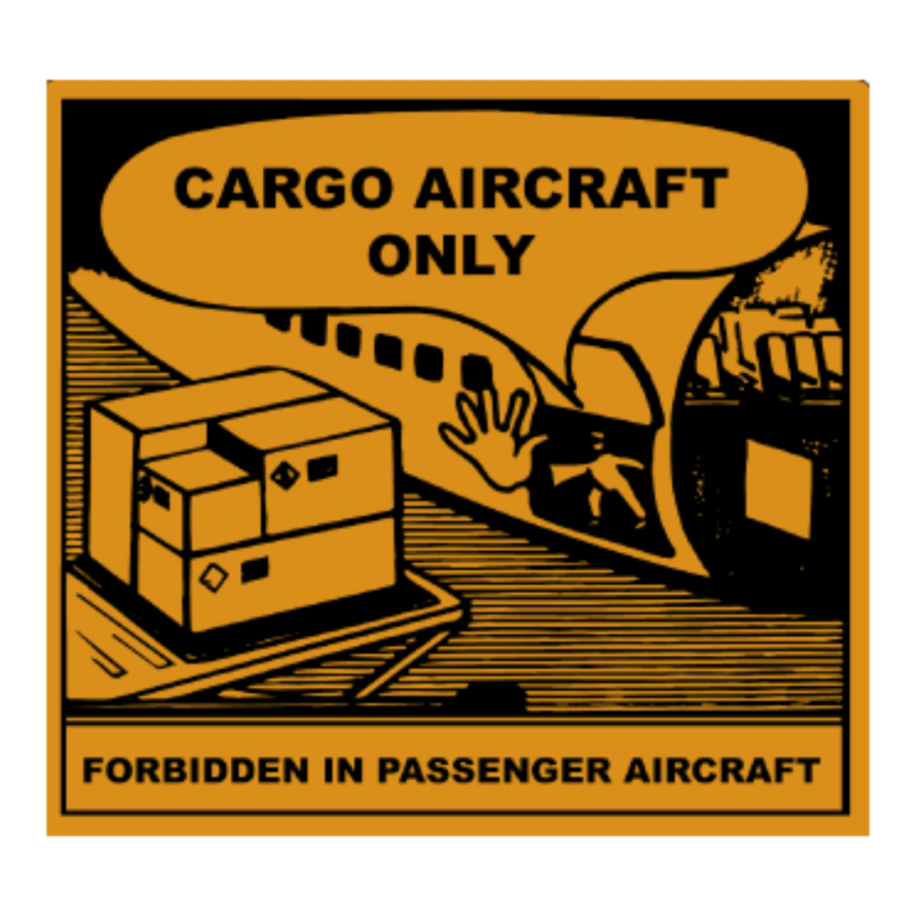 Cargo Aircraft Only Label - ORP DG PRO Online Shop