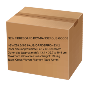 Dangerous goods box X29