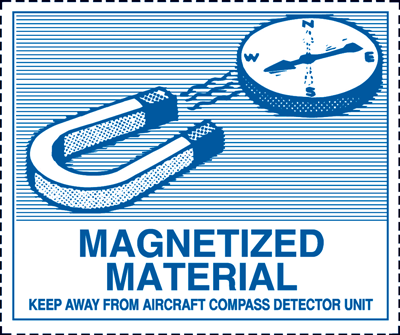 Magnetized Material Label - ORP DG PRO
