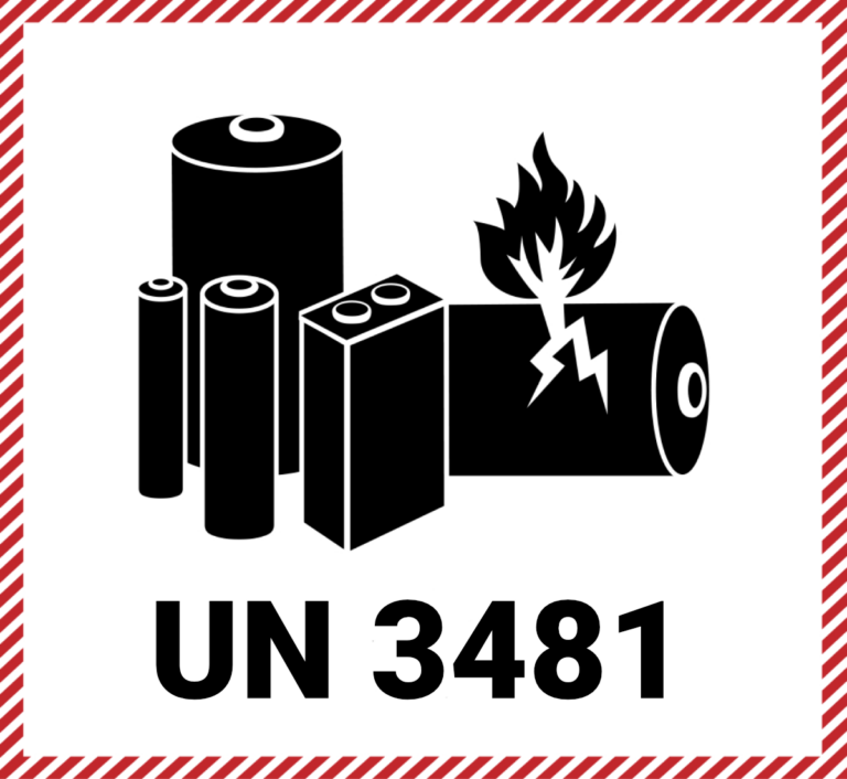 Lithium Battery Mark UN3481 - ORP DG PRO online shop
