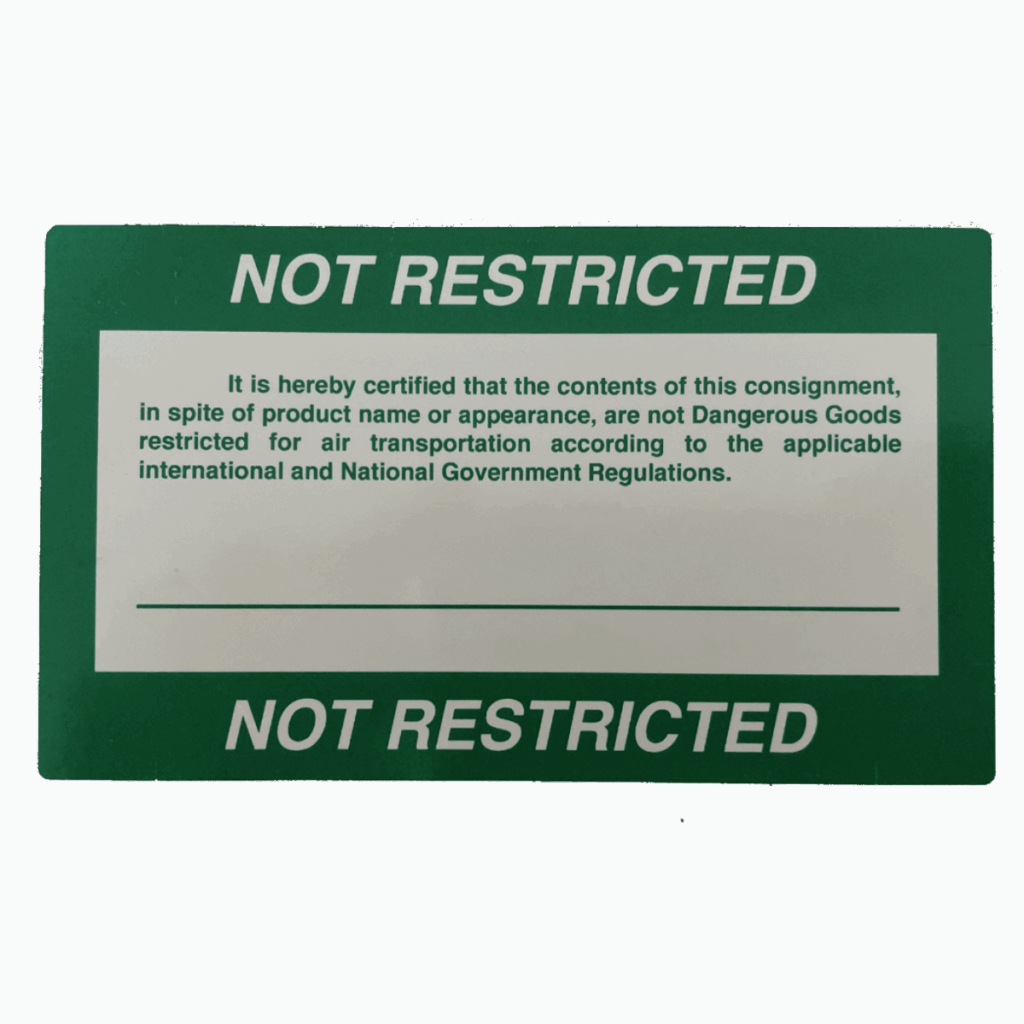 Why do we use Dangerous Goods labels? - ORP DG PRO