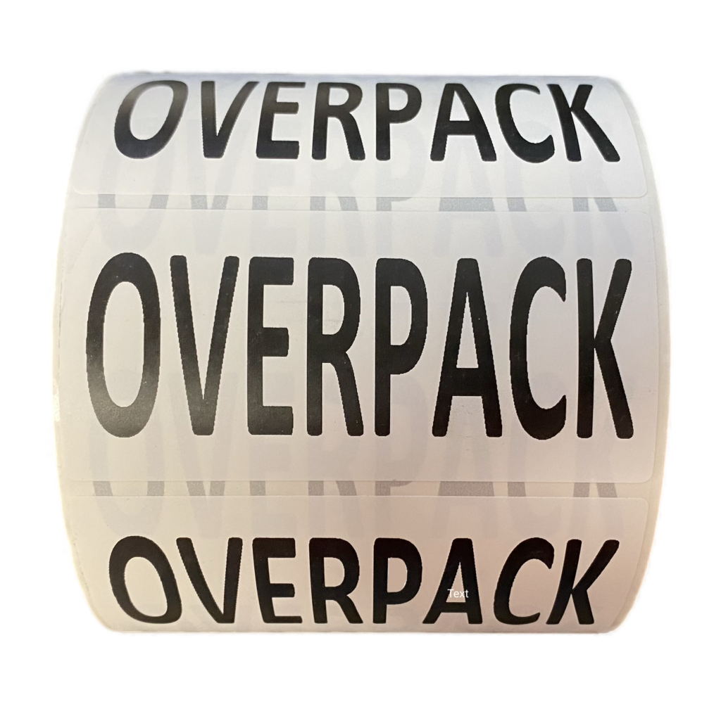 Overpack Label - Dangerous Goods - ORP DG PRO online shop