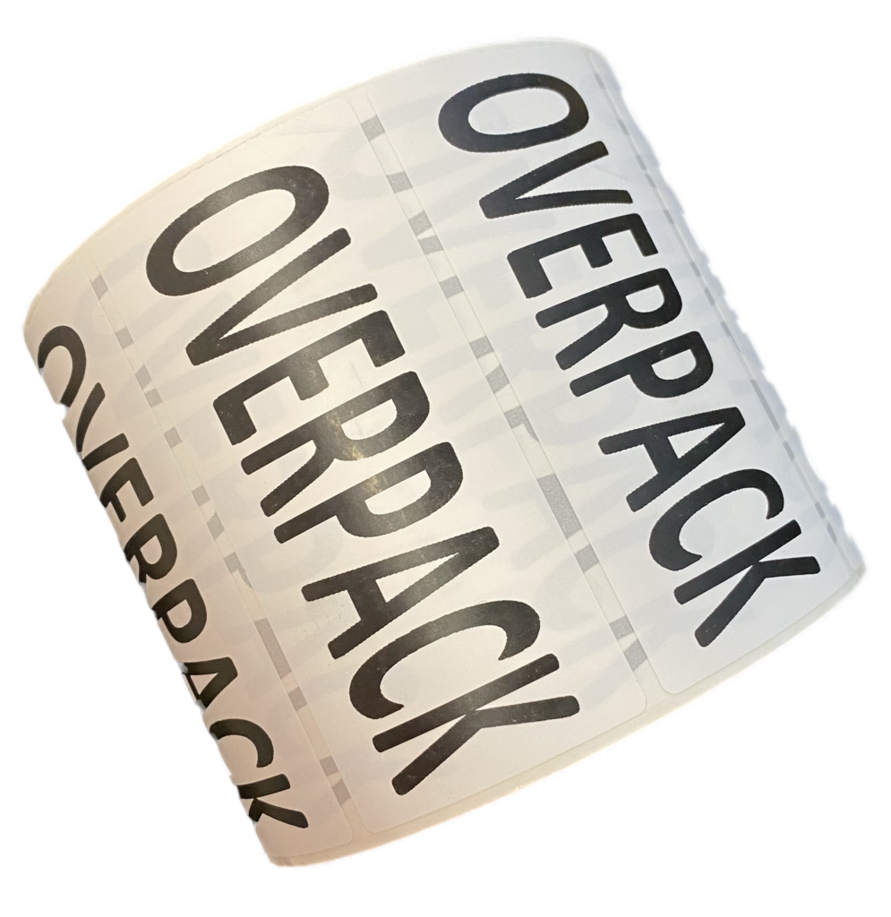 Overpack Label - Dangerous Goods - ORP DG PRO online shop