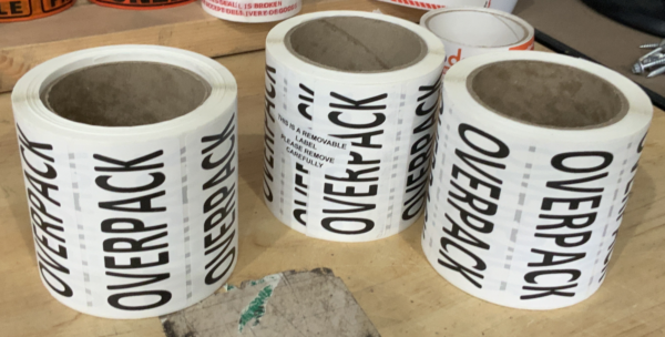 Overpack Label - Dangerous Goods - ORP DG PRO online shop