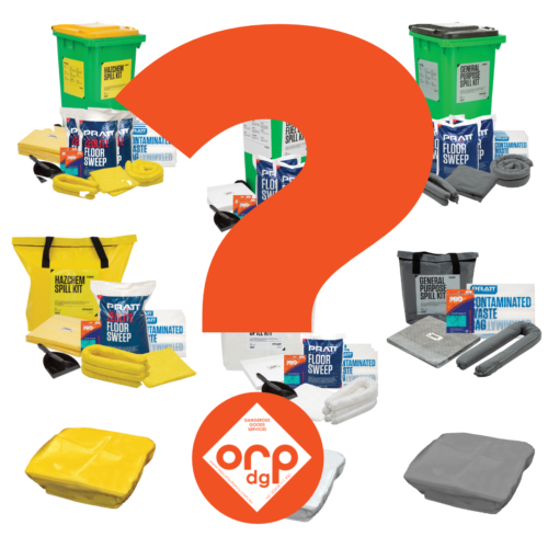 Spill Kit or Spill Kit Components? - ORP DG PRO