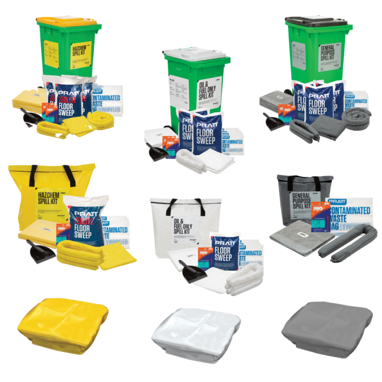 Spill Kits, Absorbent Materials and floor sweeps - ORP DG PRO