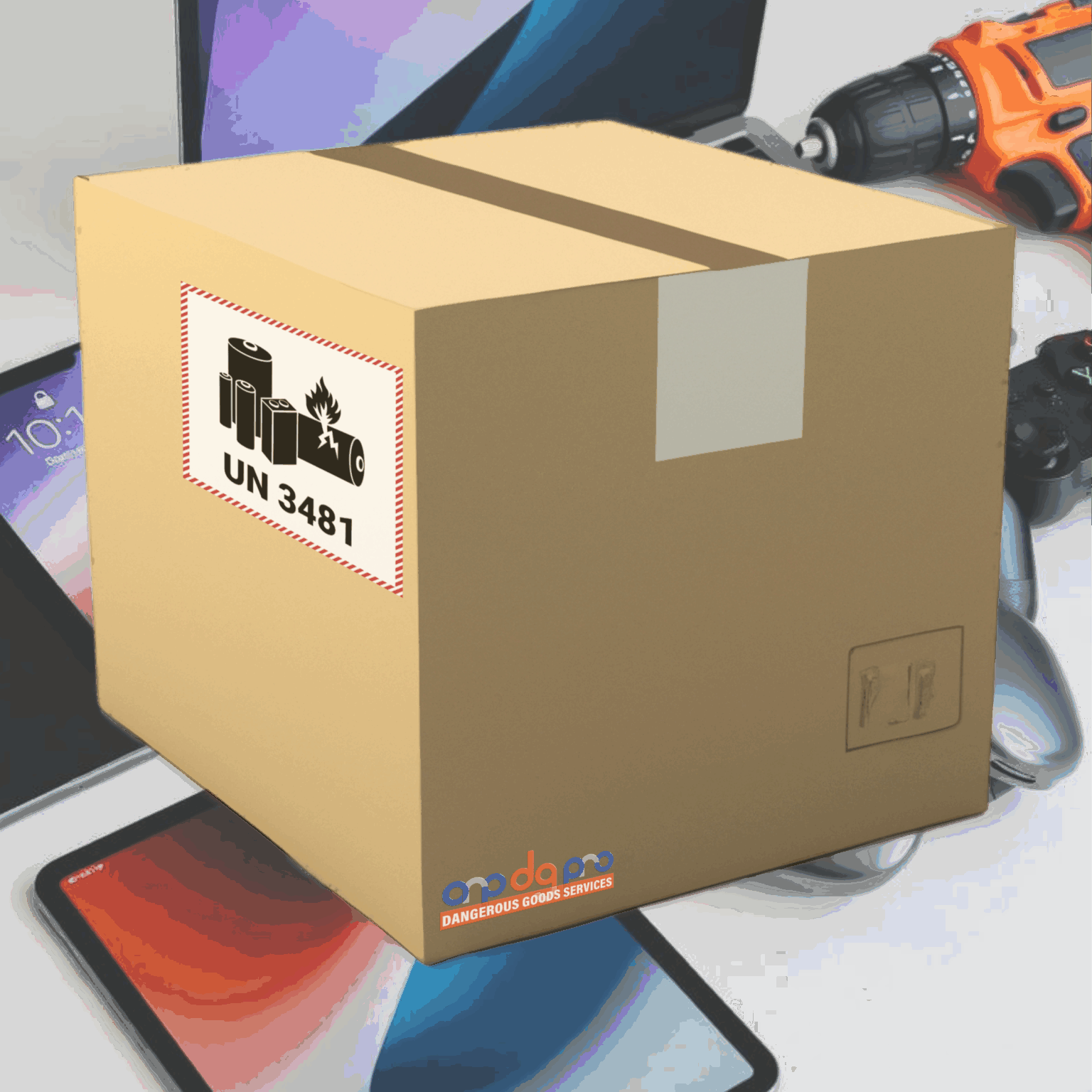 Premium UN 3481 Lithium Ion Battery Shipping Labels - ORP DG PRO